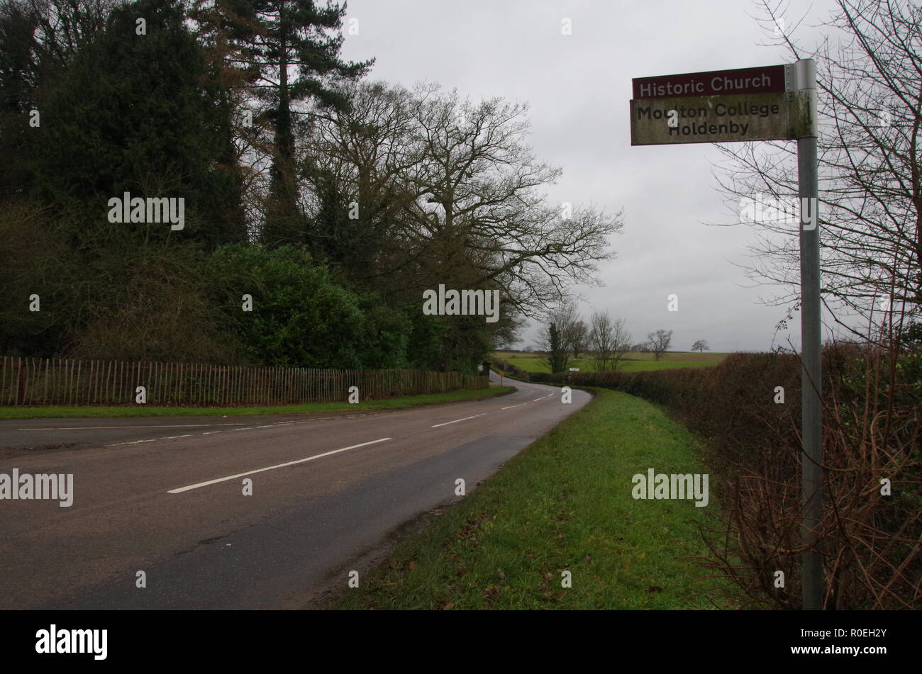 The Macmillan Way. Long-distance trail. Northamptonshire. East Midlands ...