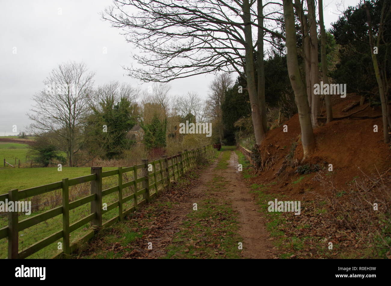 The Macmillan Way. Long-distance trail. Northamptonshire. East Midlands ...