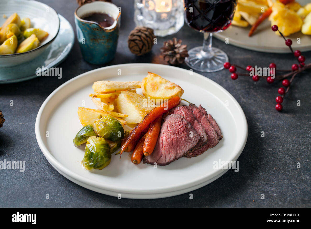 Traditional roast hi-res stock photography and images - Alamy