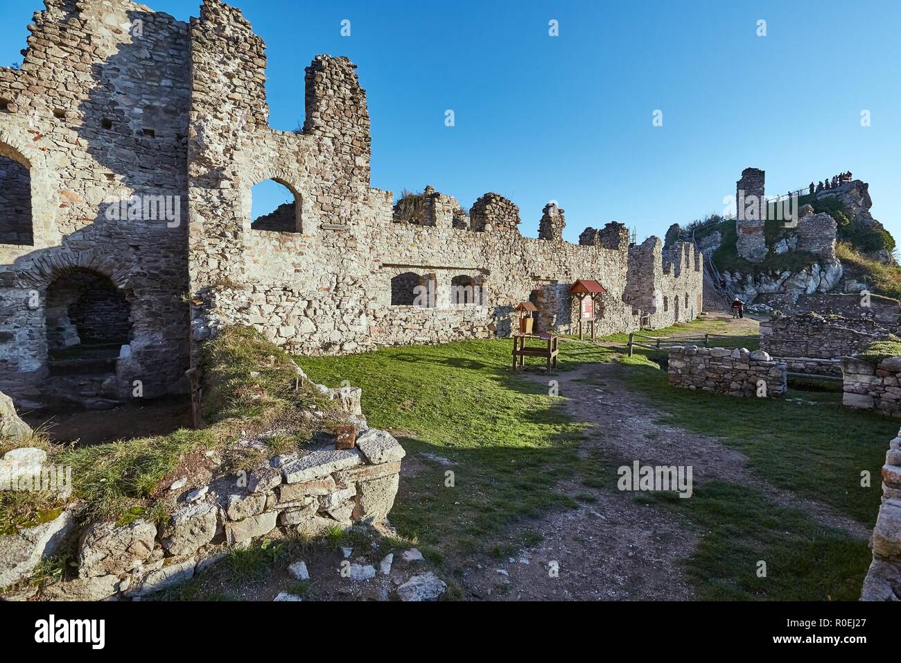 Old castle ruins Stock Photo - Alamy