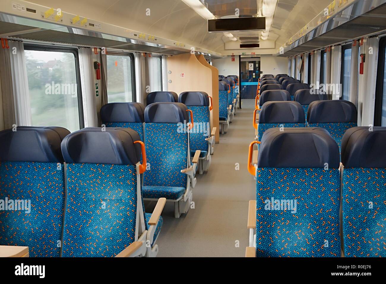 Train ride interior hi-res stock photography and images - Alamy
