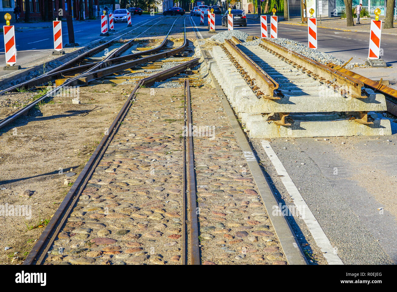 Tram replacement hi-res stock photography and images - Alamy