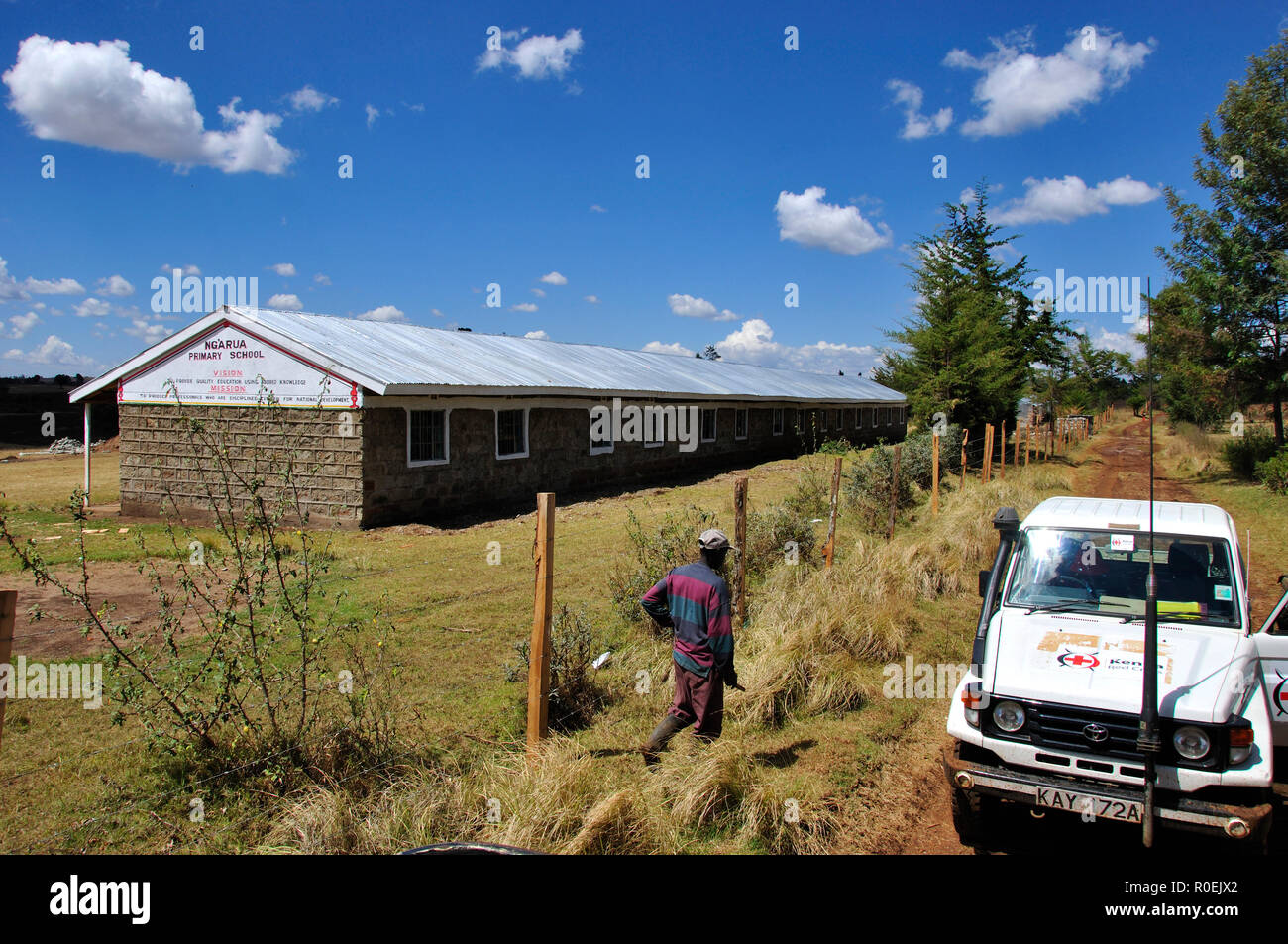 One out of four schools rebuilt by the Kenya Red Cross in Eldoret in ...