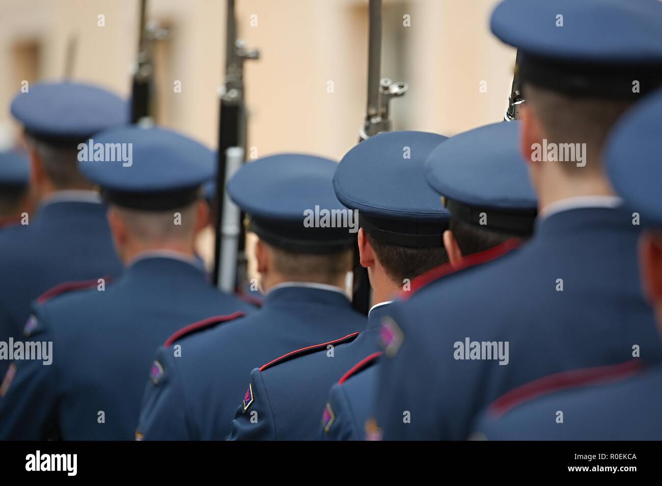 Armed palace guards Stock Photo - Alamy