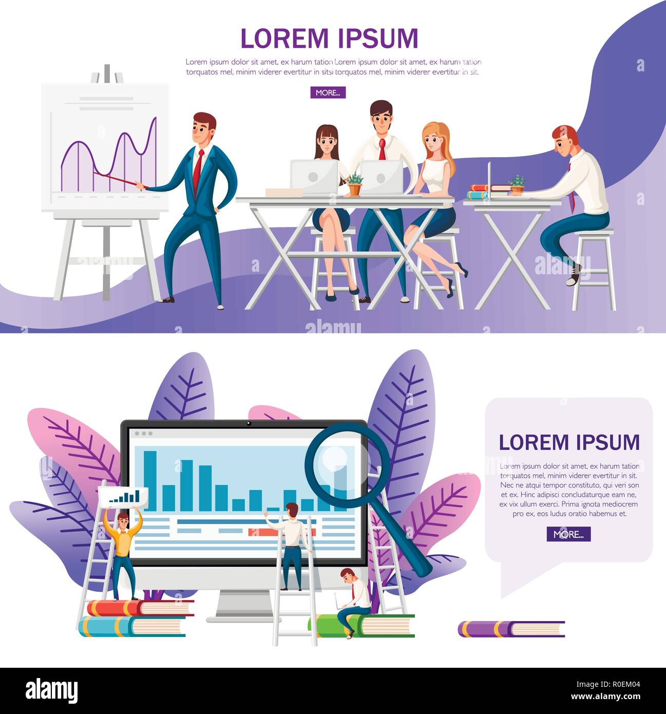 Planning meeting hall Stock Vector Images - Alamy