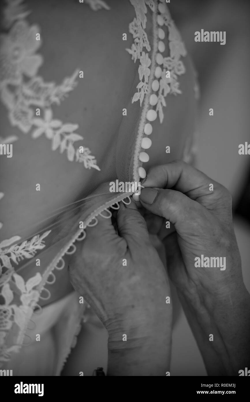 Preparing ceremony Black and White Stock Photos & Images - Alamy