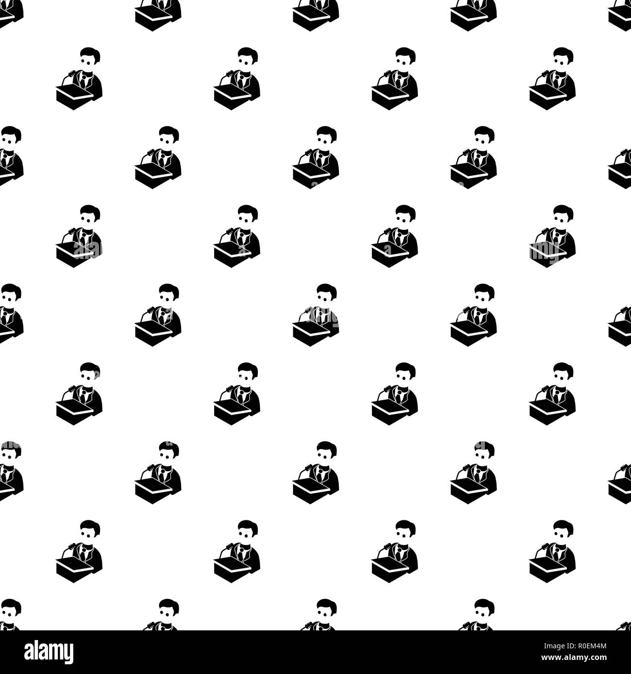 Election candidate pattern vector seamless Stock Vector Image & Art - Alamy