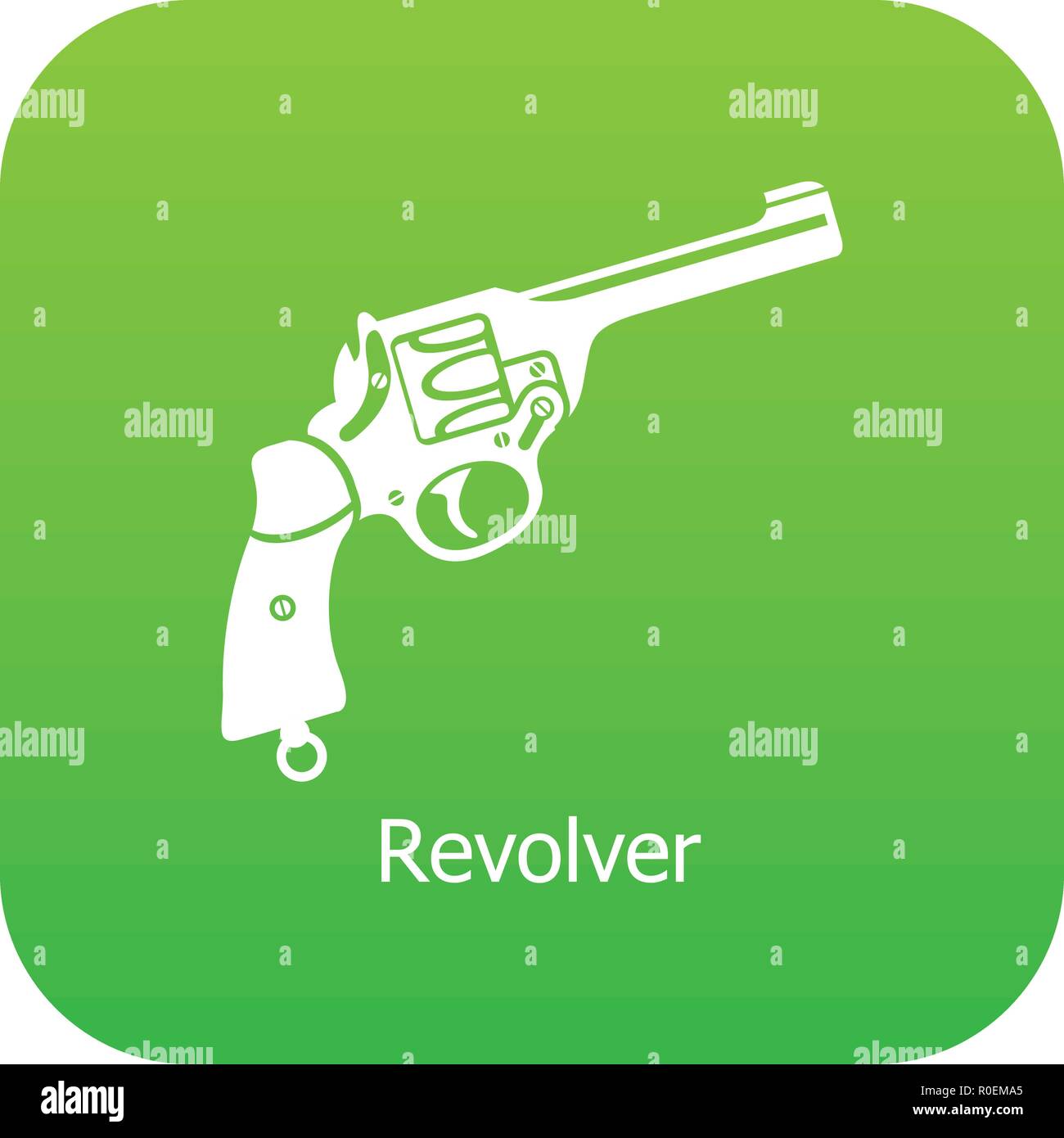 Magnum revolver Stock Vector Images - Alamy