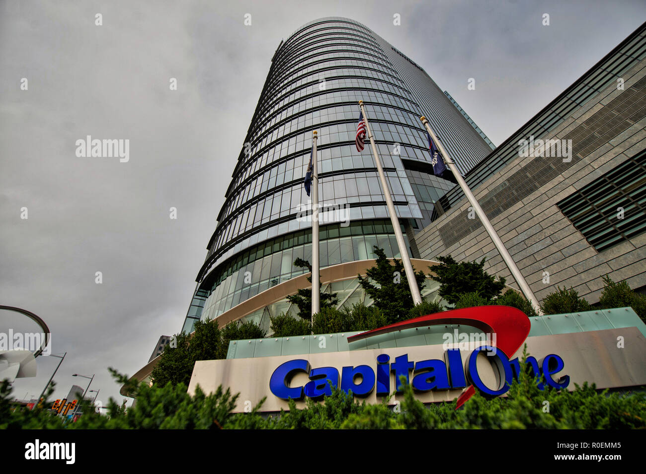 UNITED STATES: September 20, 2018: The brand new Capitol One building ...