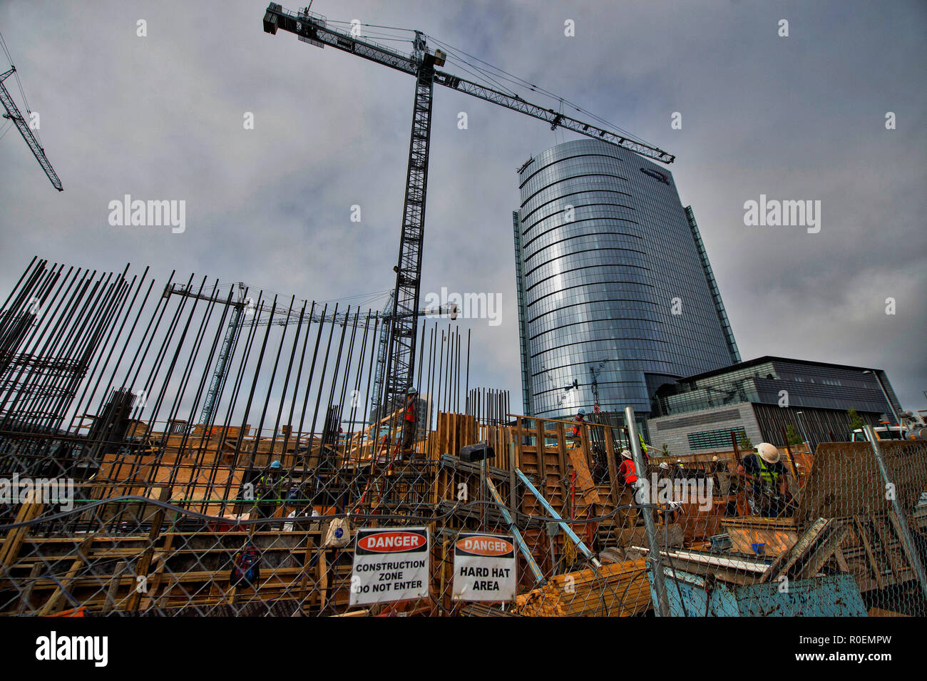 UNITED STATES: September 20, 2018: The brand new Capitol One building ...