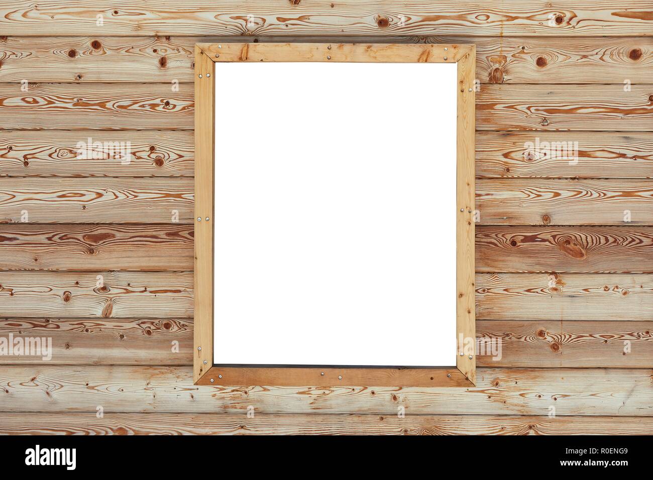 Blank sign board or picture frame Stock Photo - Alamy