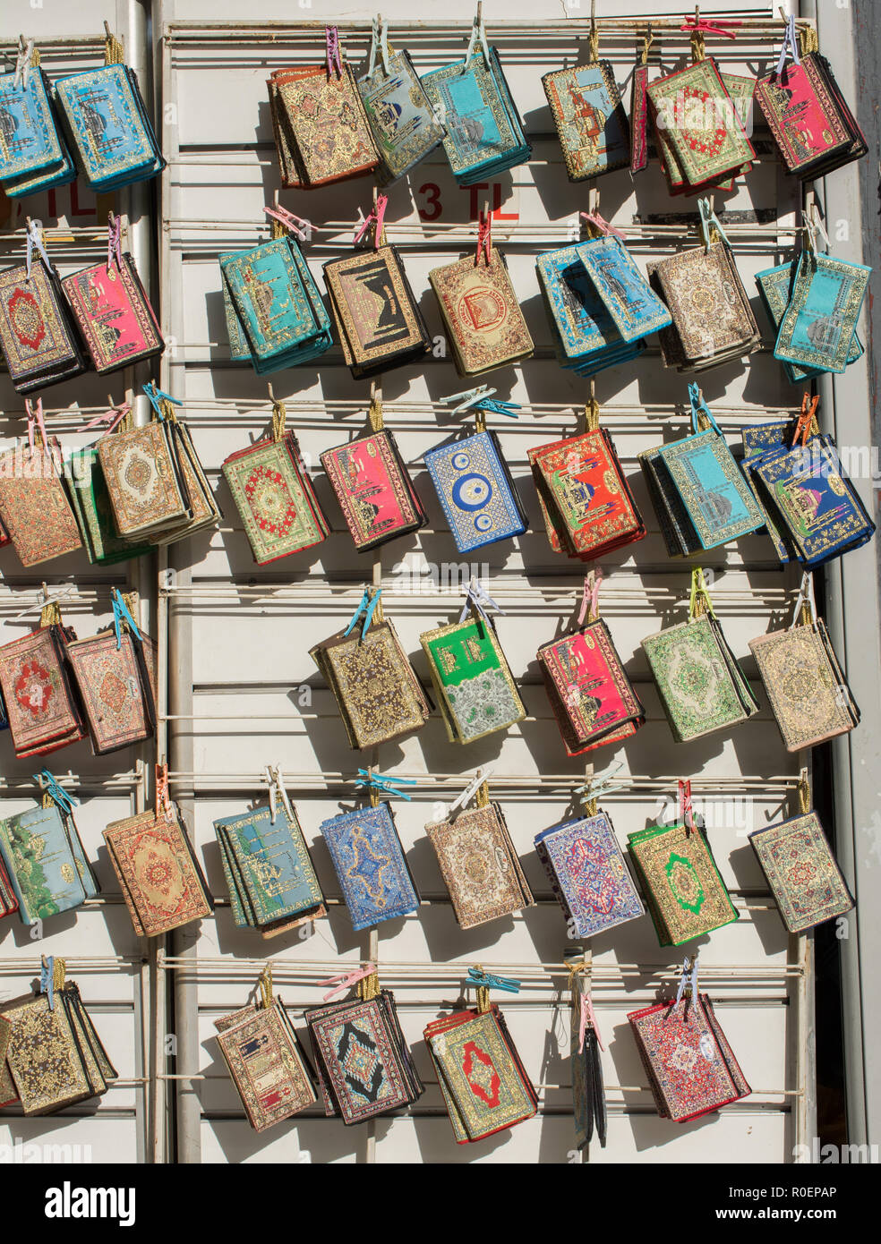 Traditional style handmade woven bags of fabric Stock Photo - Alamy