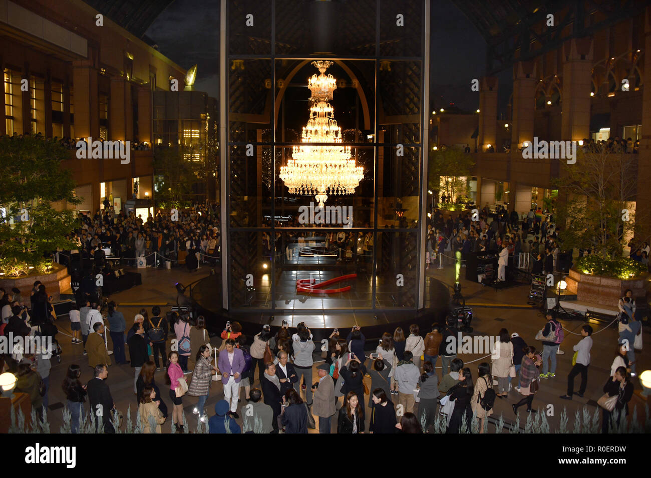 Tokyo, Japan. 3rd Nov, 2018. A Christmas illumination with more than ...