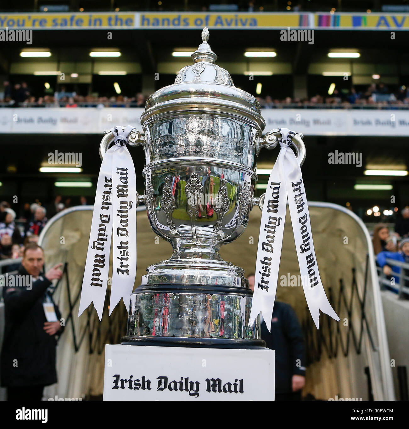 Irish cup final aviva stadium hi-res stock photography and images - Alamy