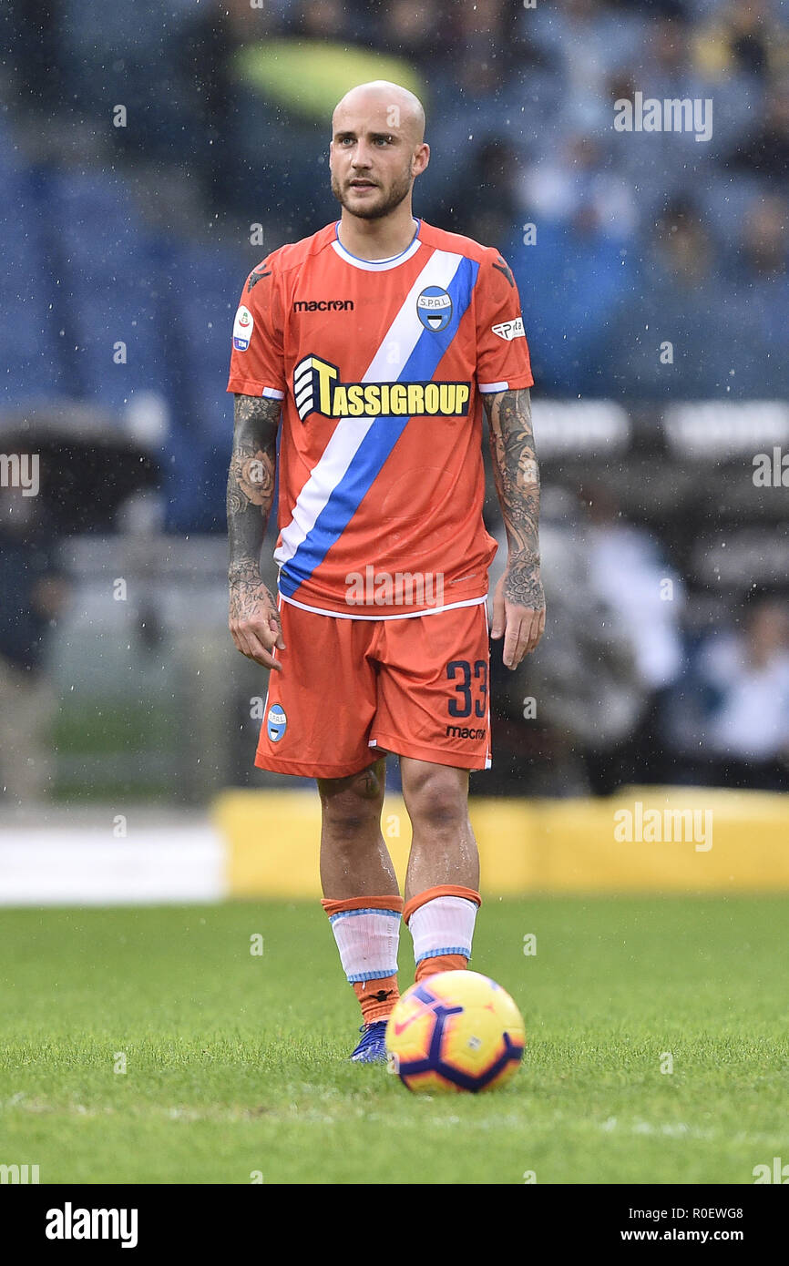 Rome, Italy. 4th Nov 2018. Filippo Costa of SPAL during the Serie A ...