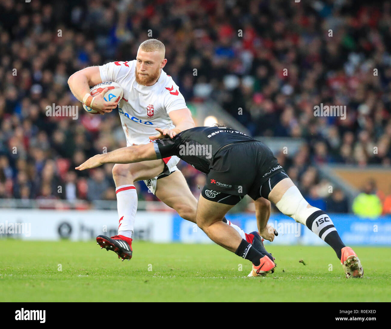 Liverpool, UK. 4th Nov, 2018.Rugby League International Series, England ...