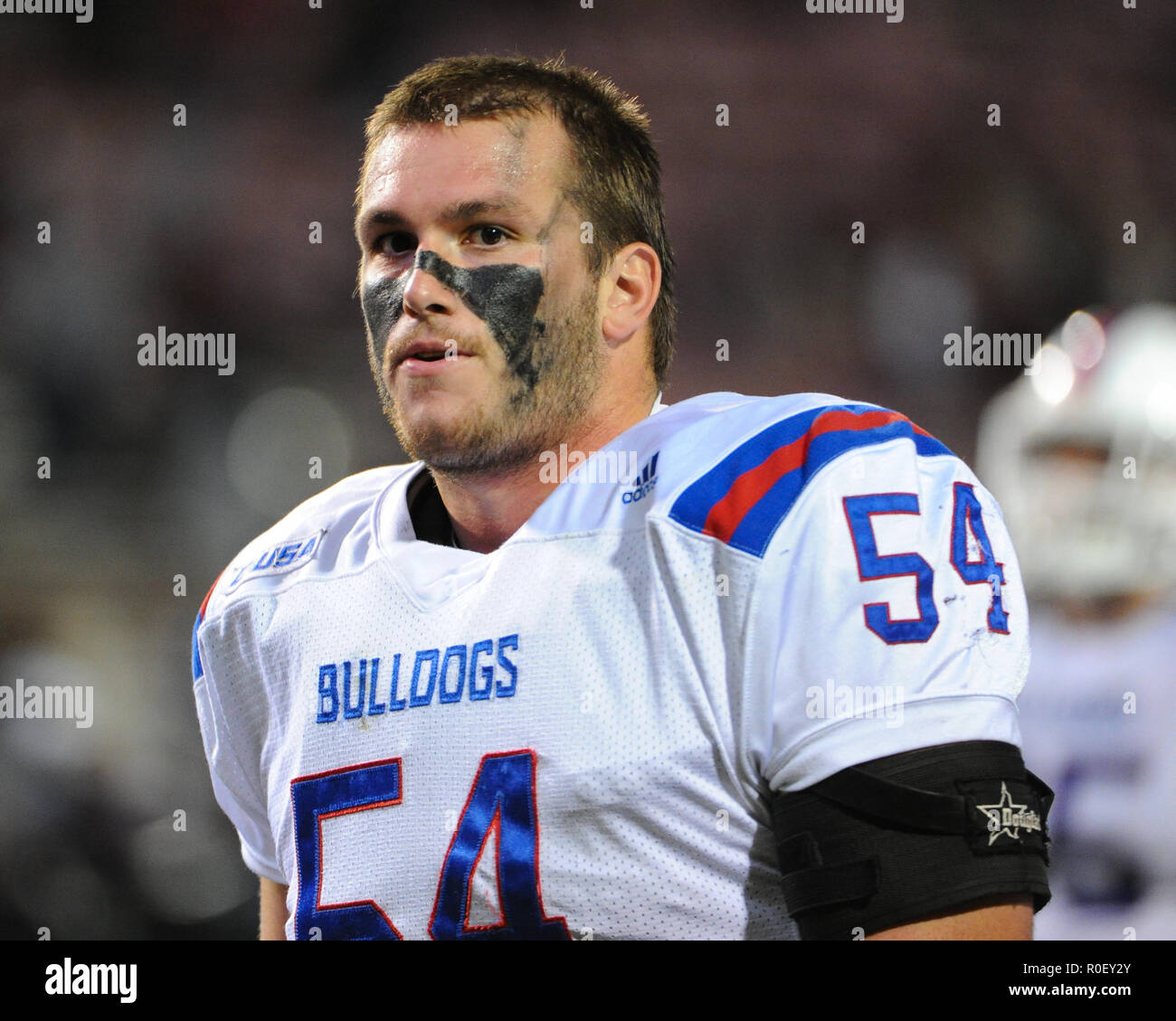 Starkville, MS, USA. 03rd Nov, 2018. Louisiana Tech offensive lineman ...