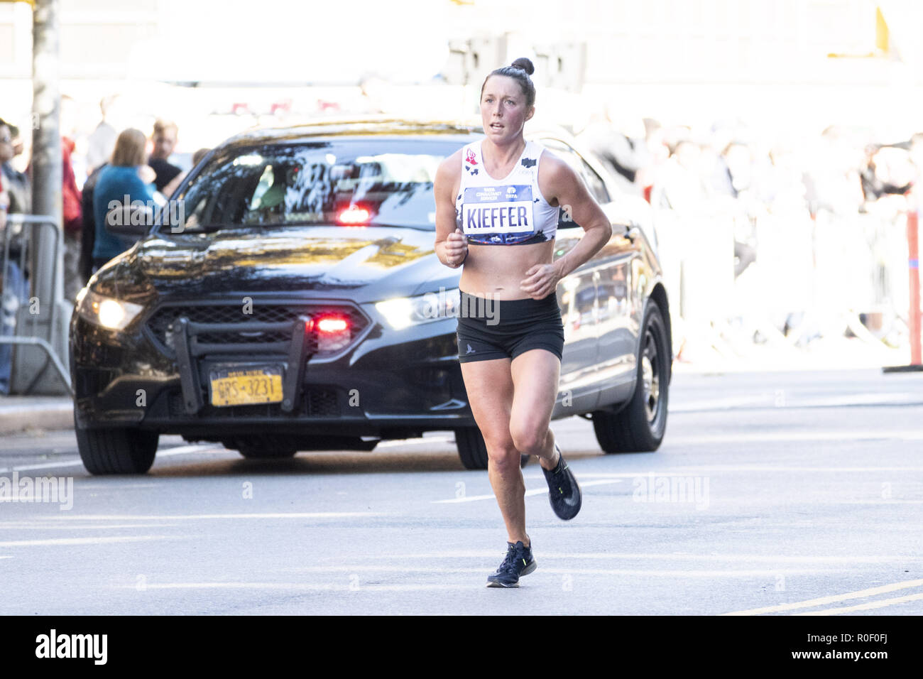 New York, NY, USA. 4th Nov, 2018. ALLIE KIEFFER (USA) running in ...