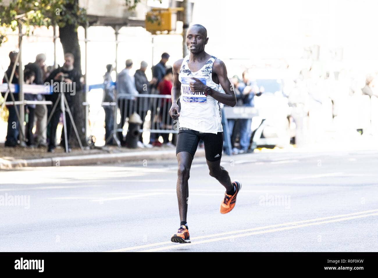 New York, NY, USA. 4th Nov, 2018. DANIEL WANJIRU (KRN) running in ...