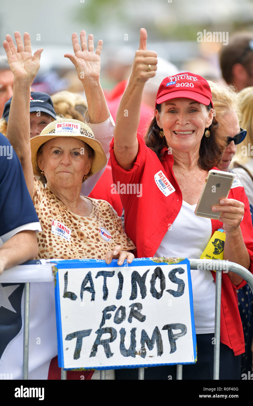 Rudy giuliani and attorney general pam bondi in boca raton hi-res stock ...