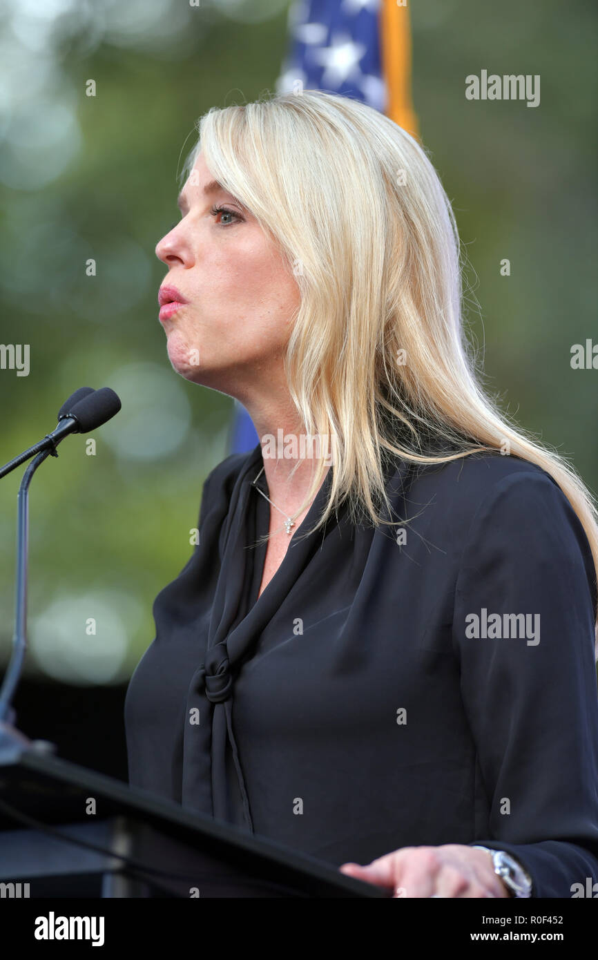 BOCA RATON, FL - NOVEMBER 04: Ron DeSantis, Rudy Giuliani and Attorney ...