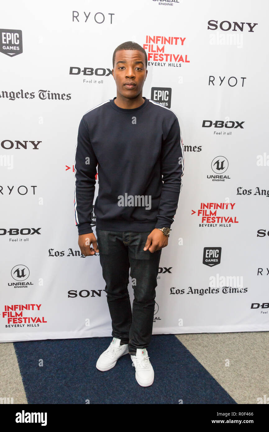 Los Angeles, USA. 04th November, 2018. Daniel Ezra attends red carpet ...