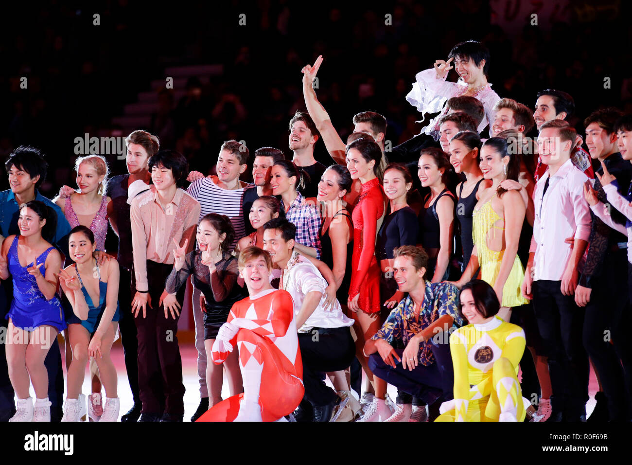 Helsinki Ice Hall, Helsinki, Finland. 4th Nov, 2018. Yuzuru Hanyu ()JPN ...