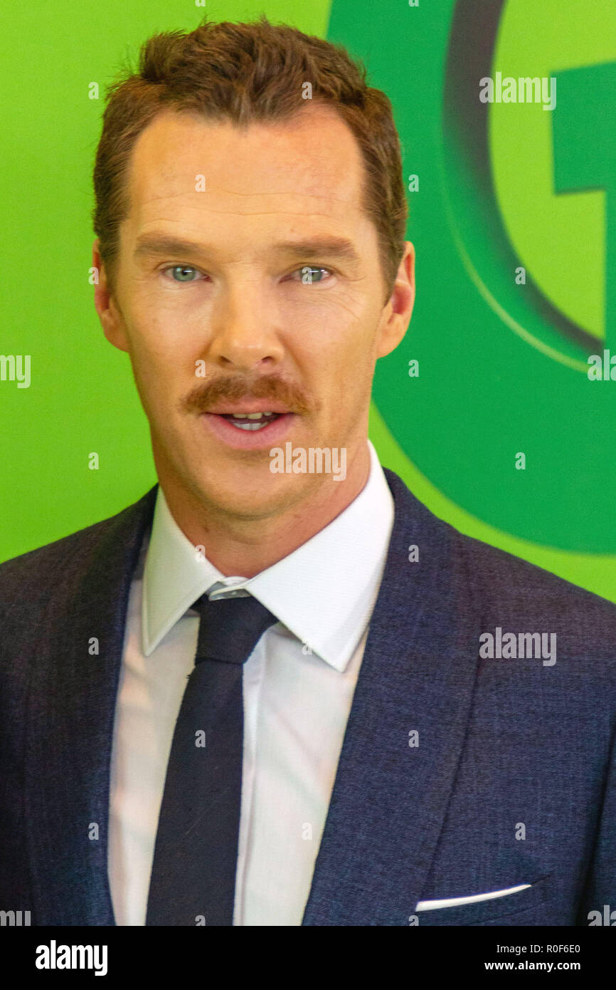 New York, NY, USA. 3rd November, 2018. Actor Benedict Cumberbatch ...