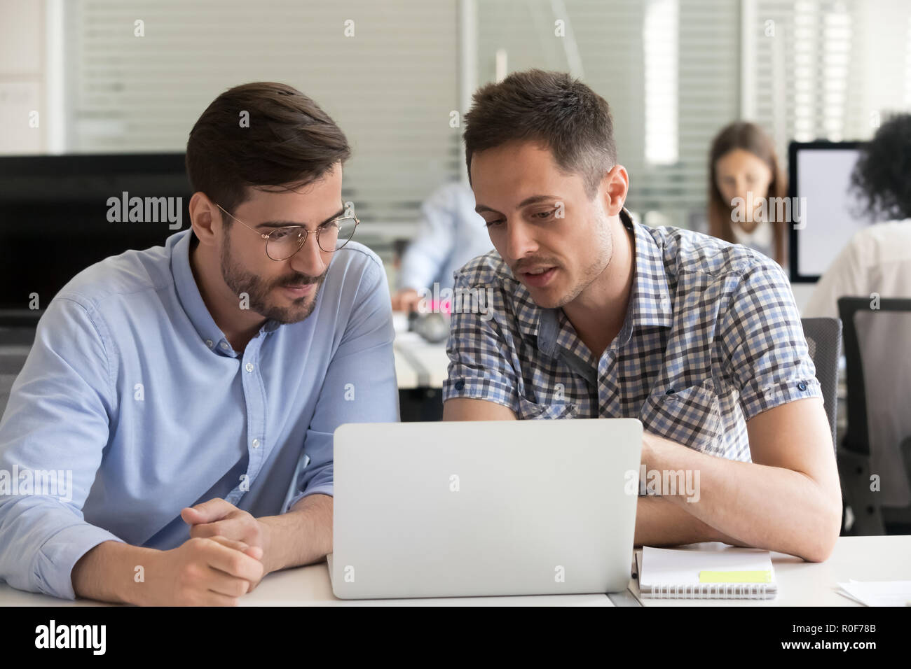Developers teaching hi-res stock photography and images - Alamy