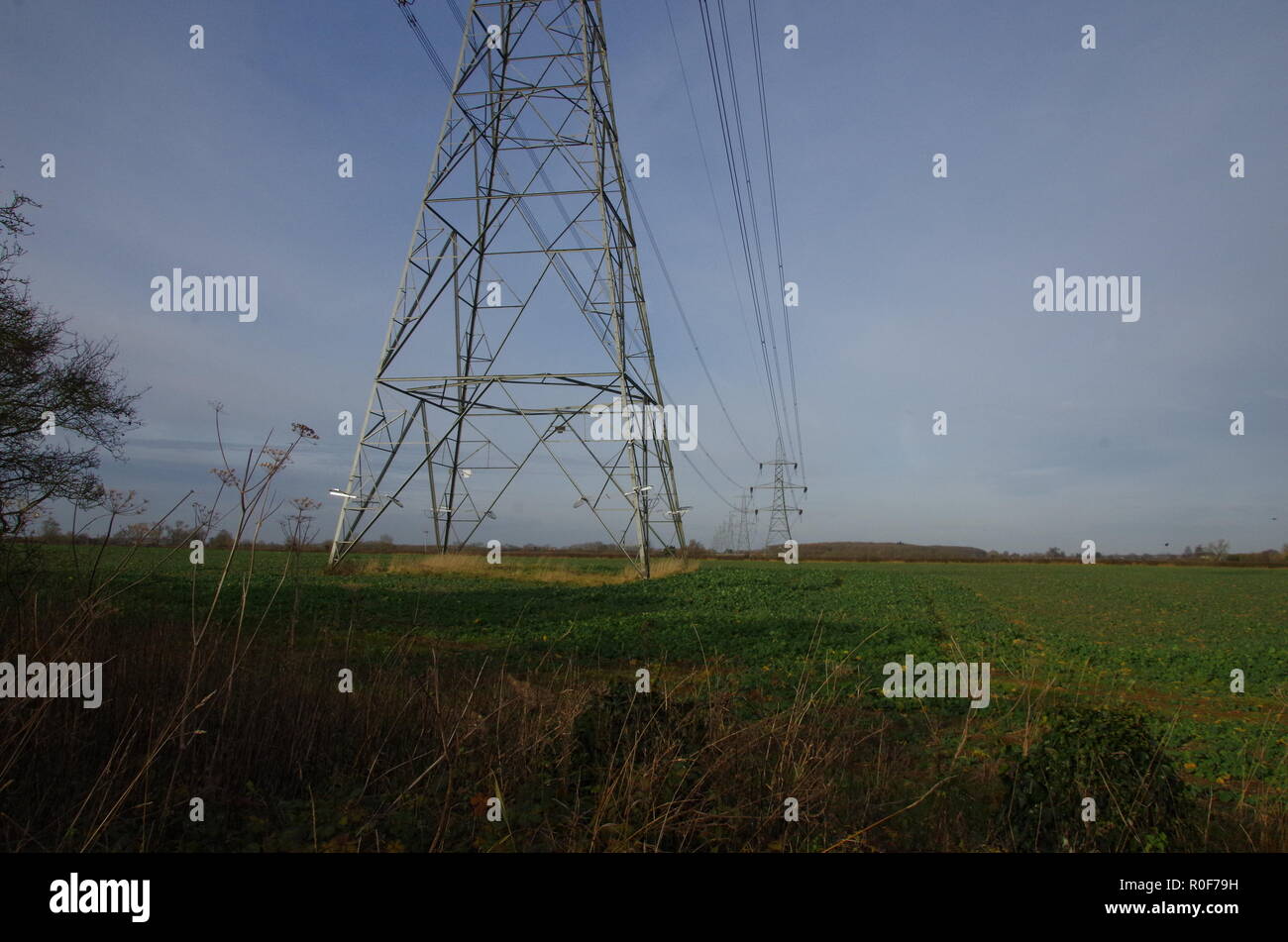 The Macmillan Way. Lincolnshire. East Midlands. England. UK Stock Photo ...