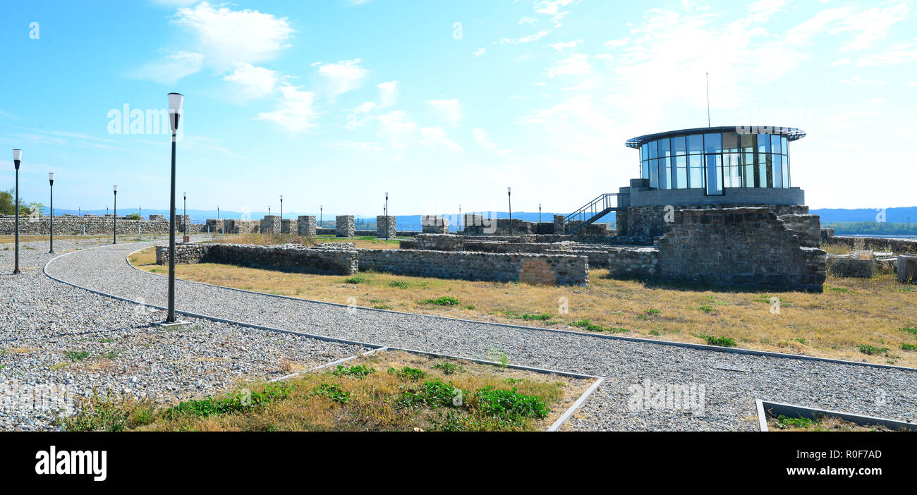 Drobeta Turnu Severin city Roman fort observatory landmark architecture ...