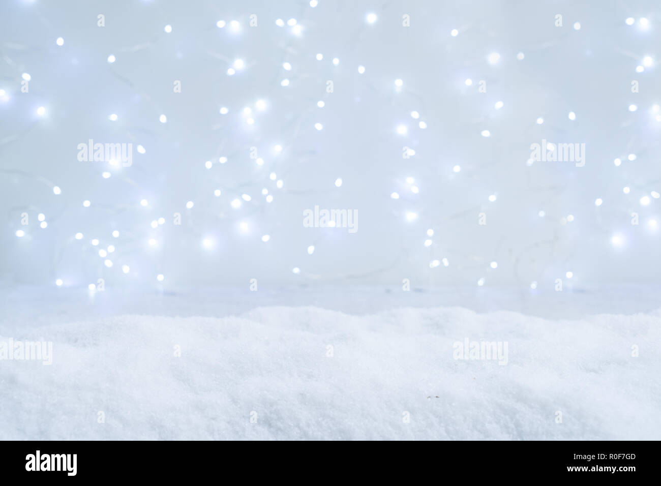 White christmas with snow Stock Photo - Alamy