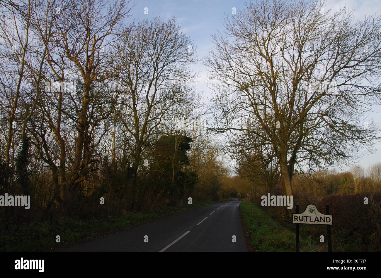 Rutland sign. The Macmillan Way. Rutland and Lincolnshire. East ...