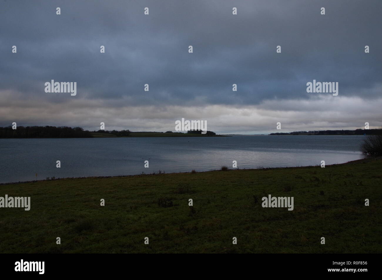 Rutland Water reservoir. The Macmillan Way. Rutland. East Midlands ...
