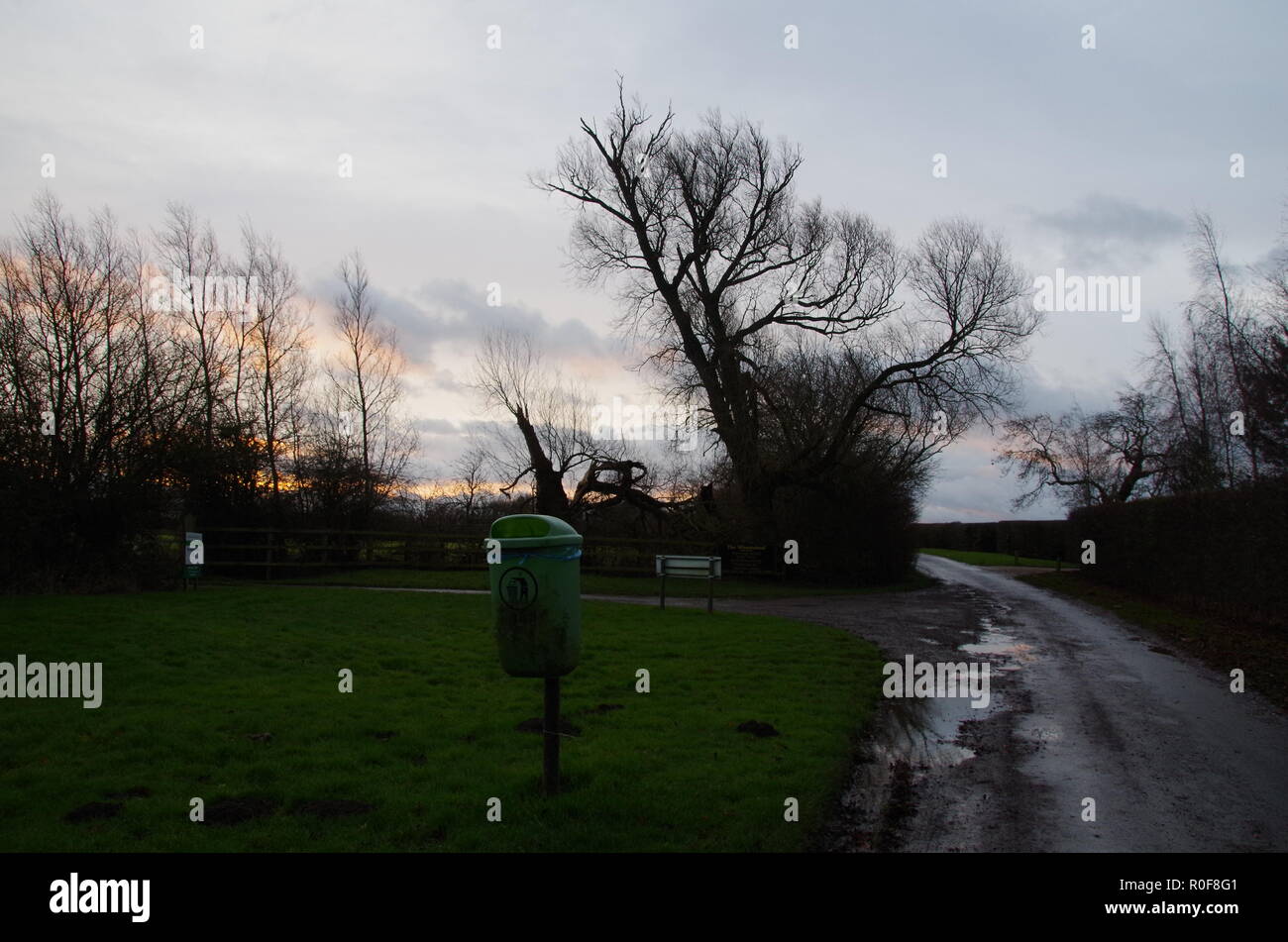 The Macmillan Way. Lincolnshire. East Midlands. England. UK Stock Photo ...