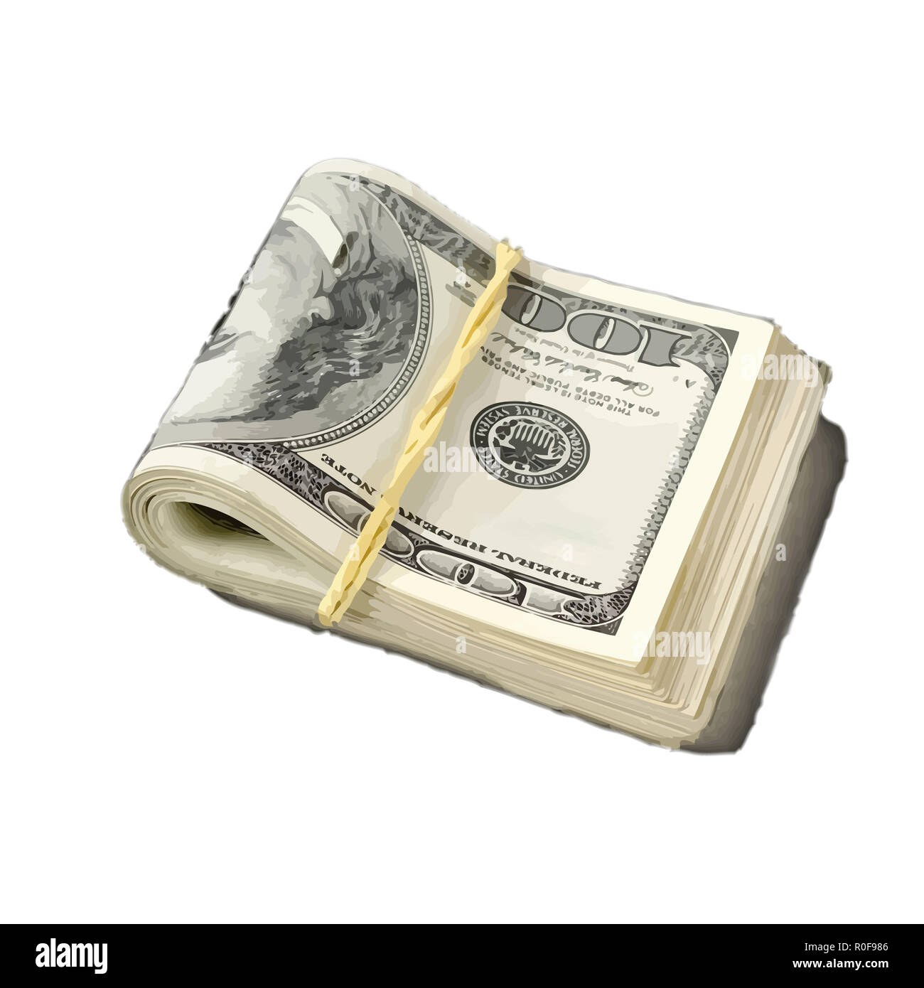 united states dollar banknote banking money cash currency illustration ...