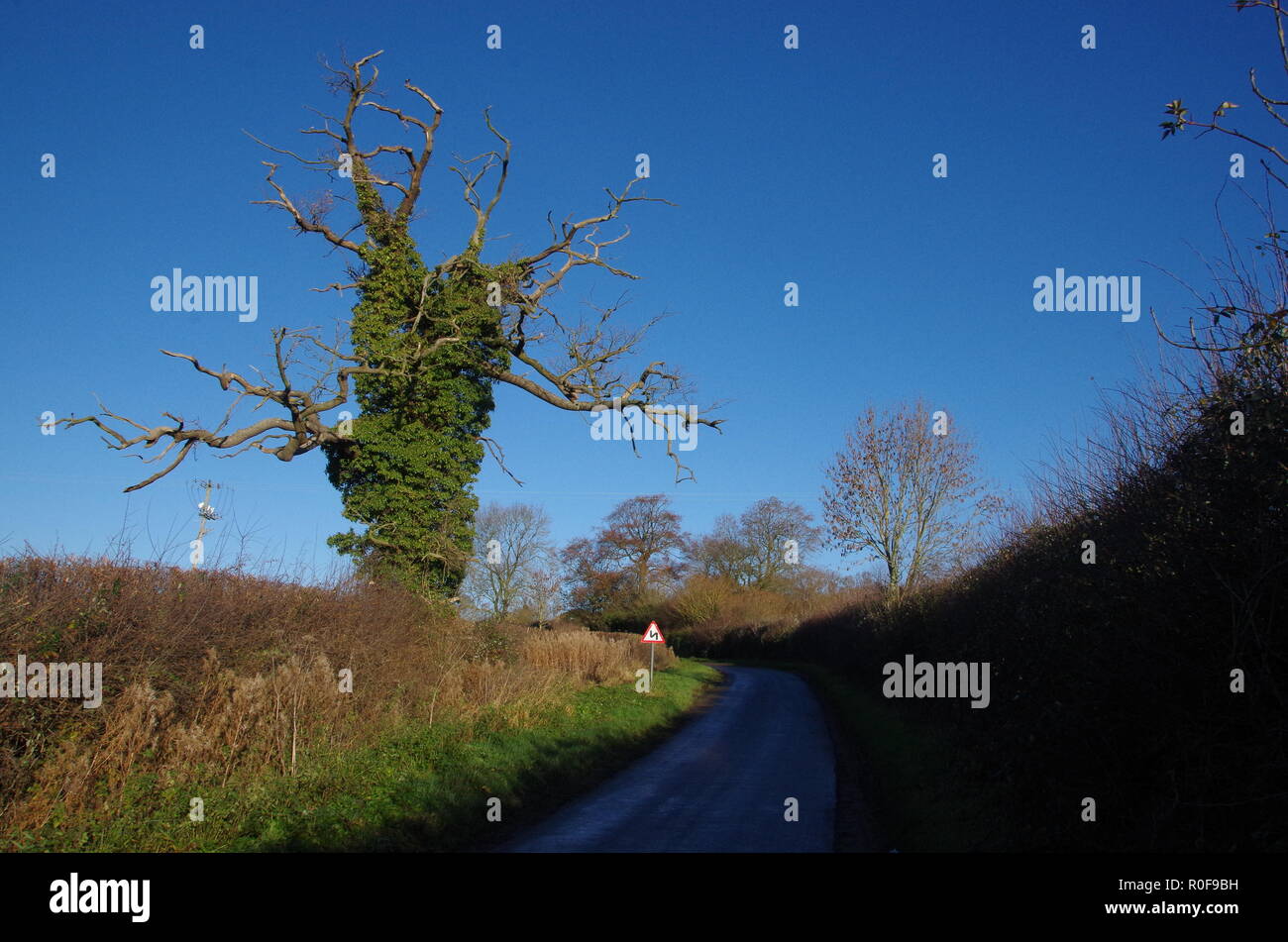 The Macmillan Way. Lincolnshire. East Midlands. England. UK Stock Photo ...