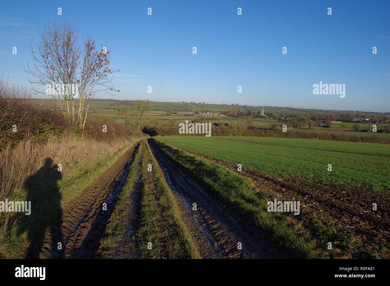 The Macmillan Way. Lincolnshire. East Midlands. England. UK Stock Photo ...
