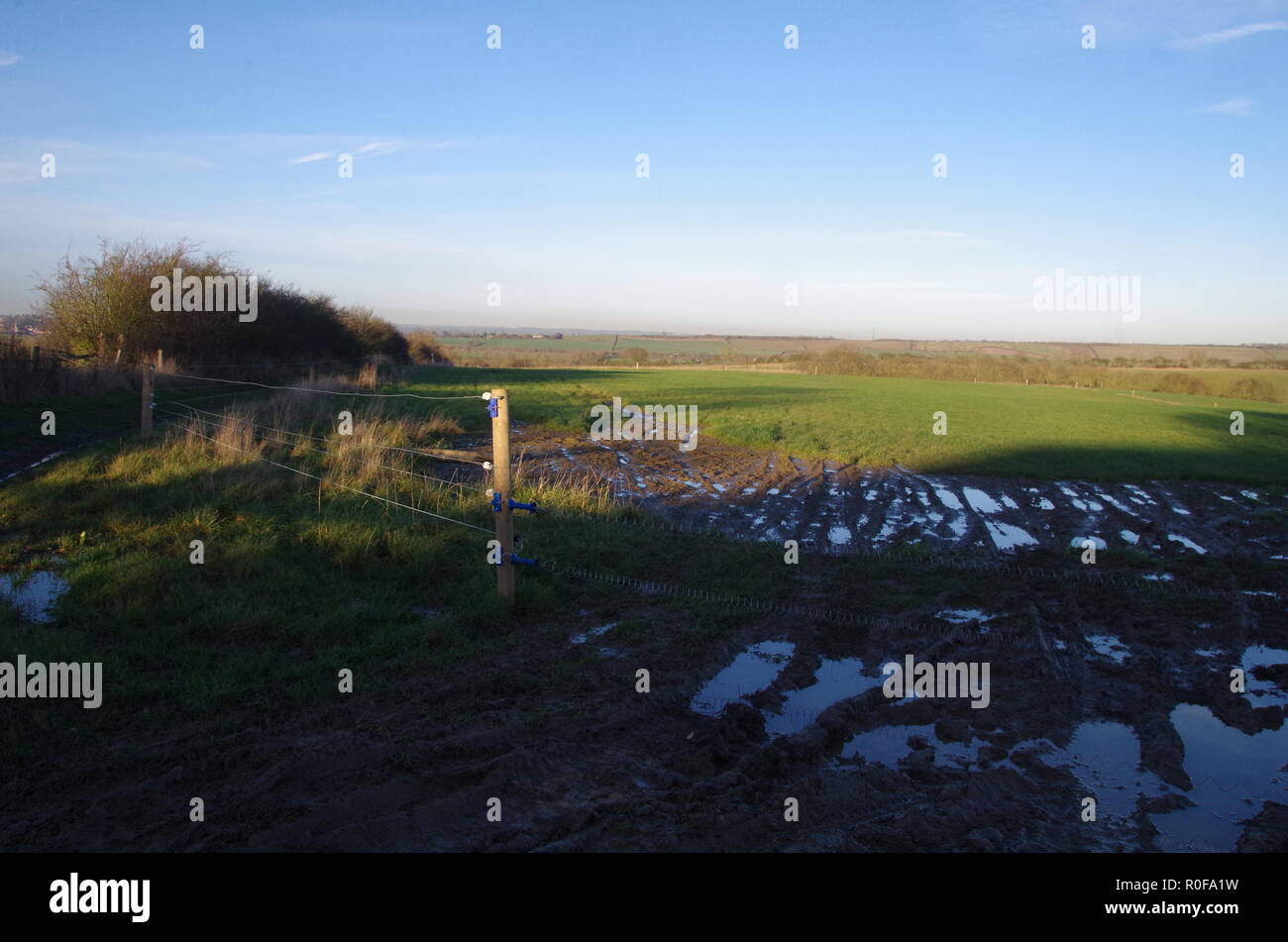 The Macmillan Way. Lincolnshire. East Midlands. England. UK Stock Photo ...