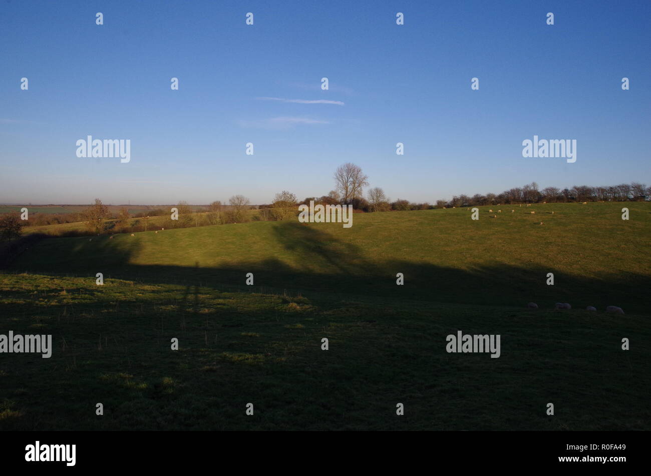 The Macmillan Way. Lincolnshire. East Midlands. England. UK Stock Photo ...