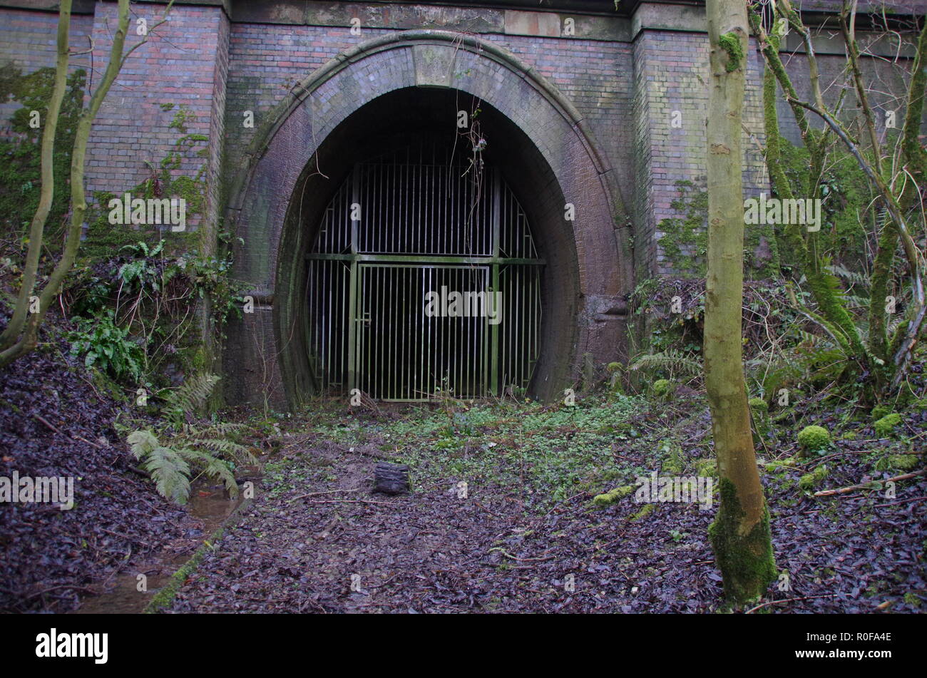 Oxendon Tunnel disused railway tunnel. The Macmillan Way. The Brampton ...
