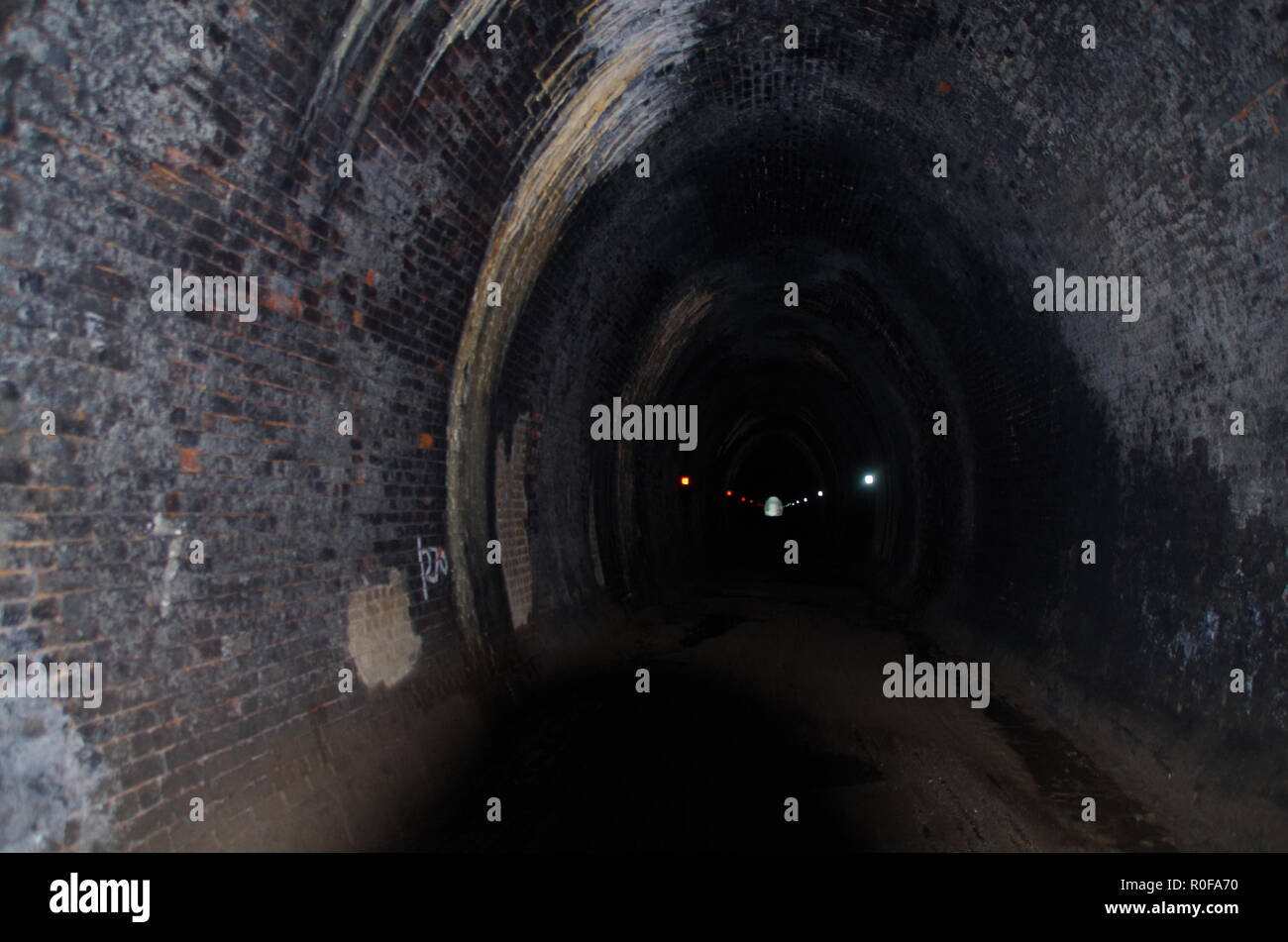 Oxendon Tunnel disused railway tunnel. The Macmillan Way. The Brampton ...