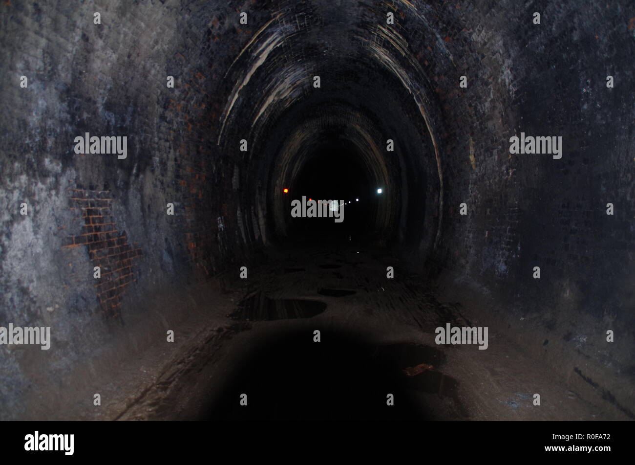 Oxendon Tunnel disused railway tunnel. The Macmillan Way. The Brampton ...