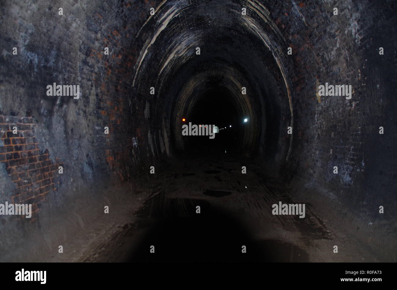 Oxendon Tunnel disused railway tunnel. The Macmillan Way. The Brampton ...