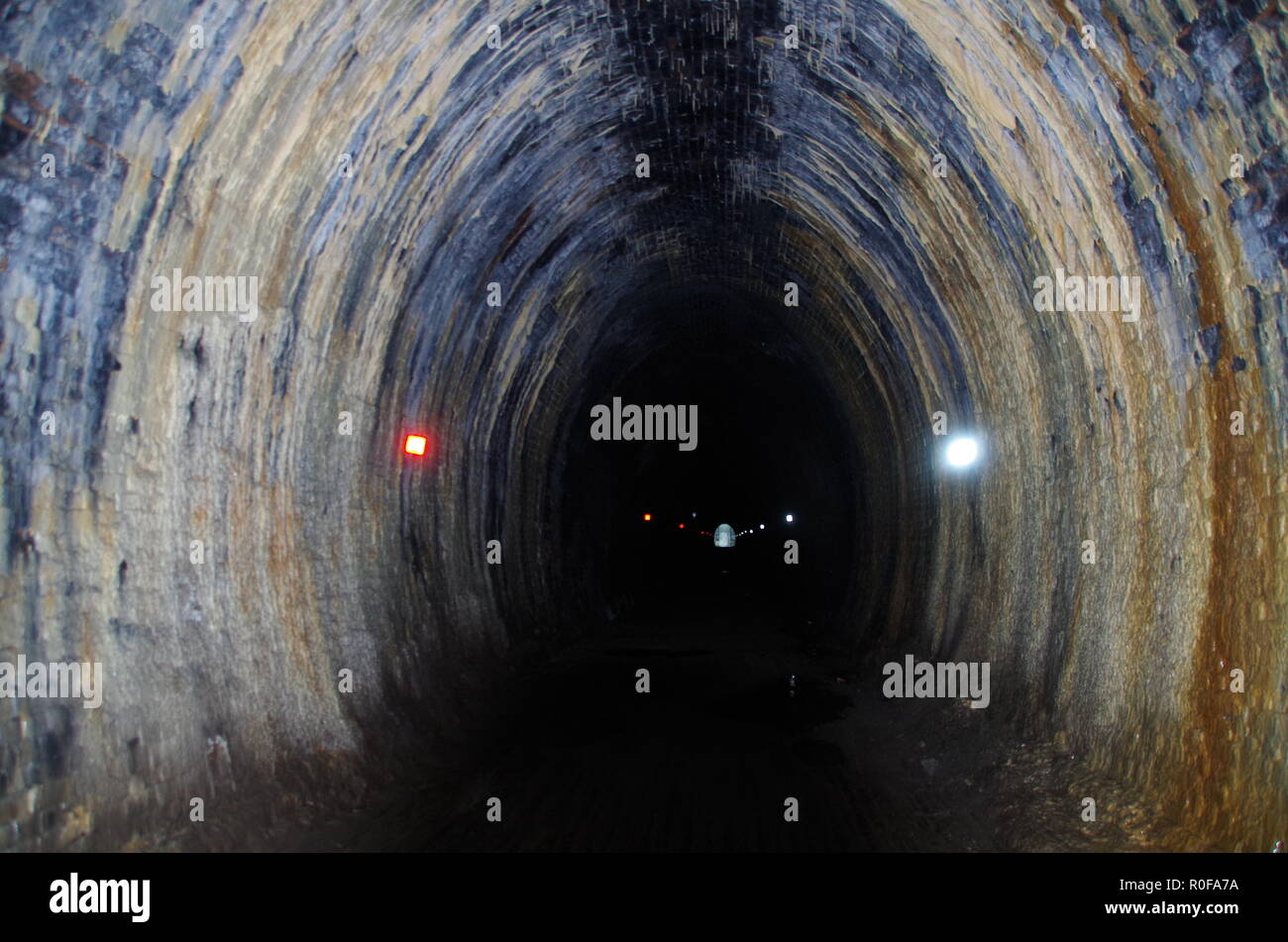 Oxendon Tunnel disused railway tunnel. The Macmillan Way. The Brampton ...