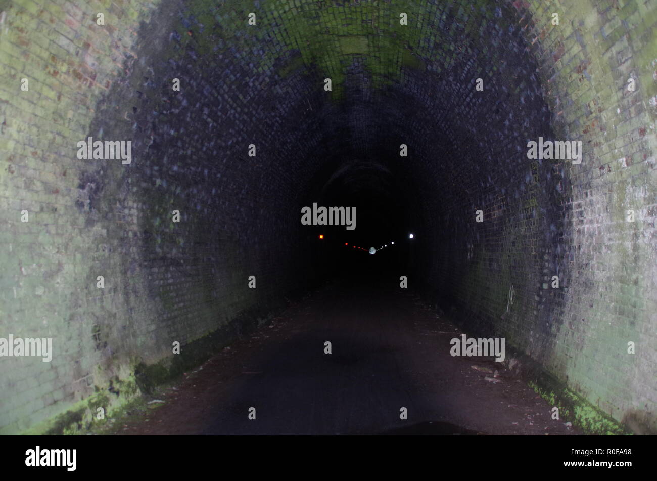 Oxendon Tunnel disused railway tunnel. The Macmillan Way. The Brampton ...