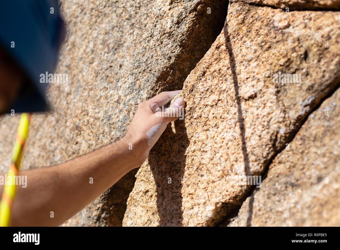 Hand crack wall hi-res stock photography and images - Alamy