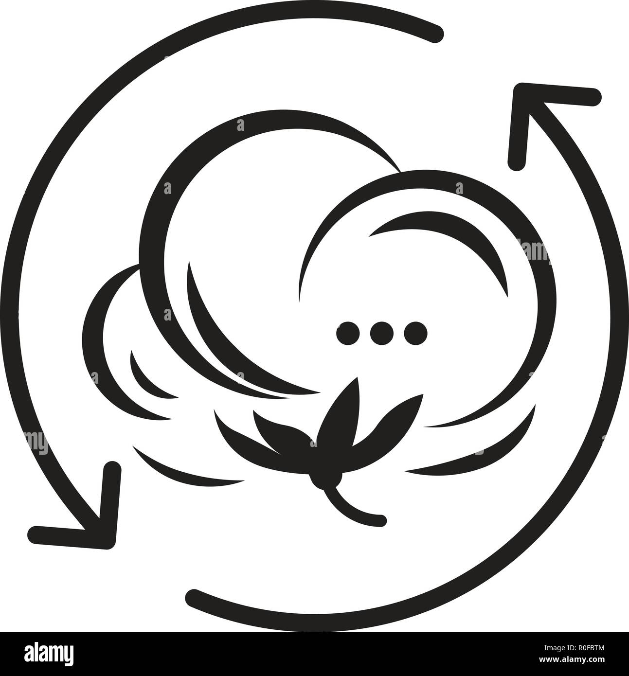 Cotton crop Stock Vector Images - Alamy