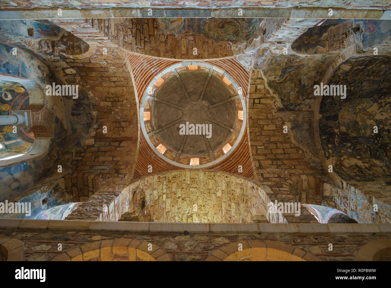 Interior details of the Pantanassa Church in Pantanassa Monastery at ...