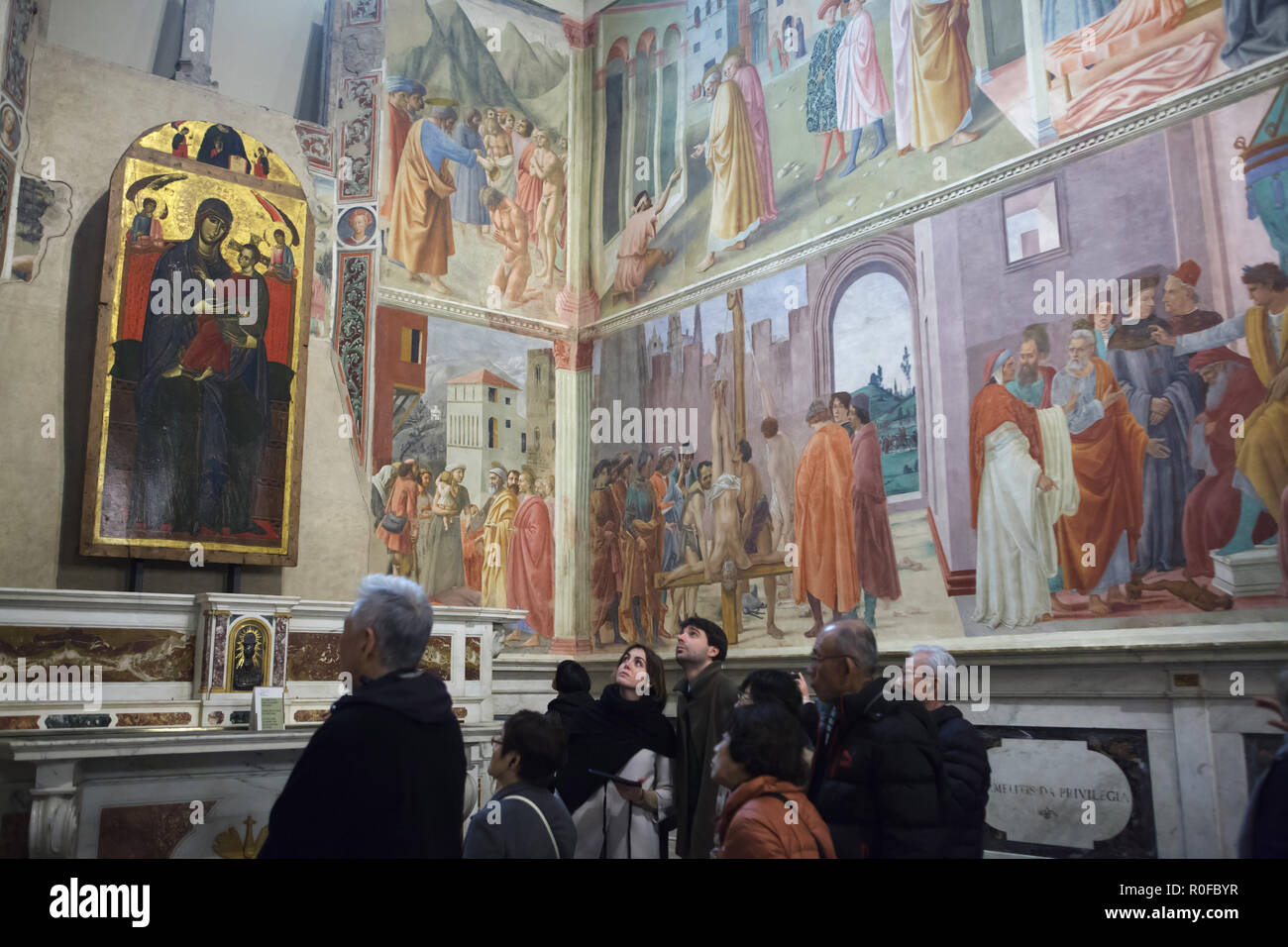 Crucifixion of st peter by masaccio hi-res stock photography and images ...